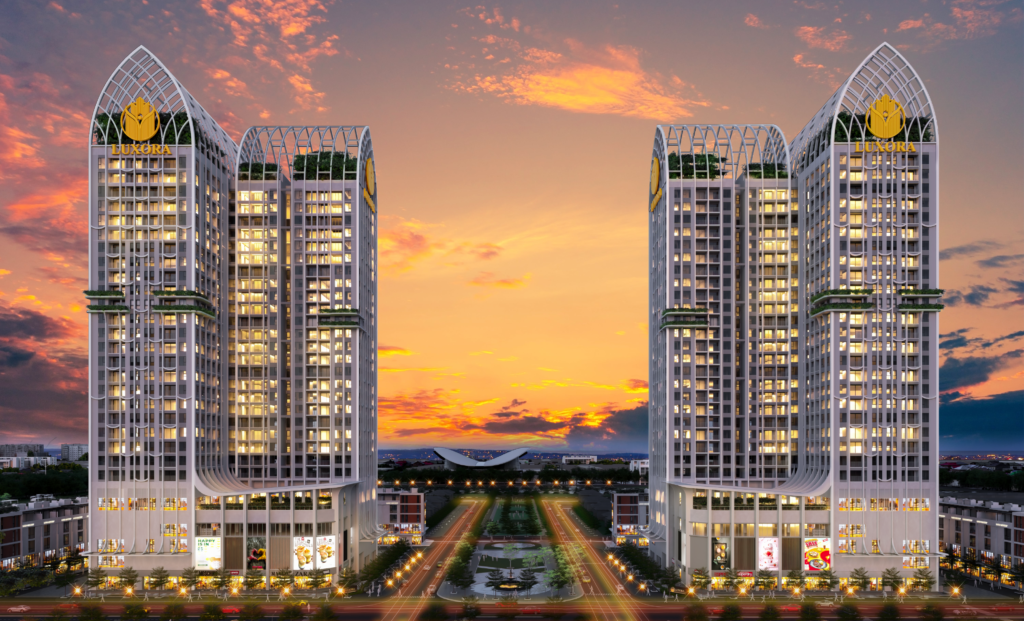 Chung cư cao cấp Luxora Bắc Giang - Siêu thị dự án